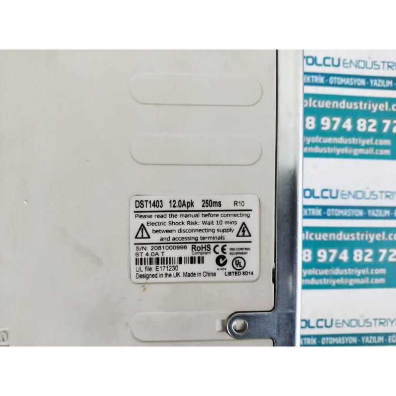 DST1403 Control Techniques Emerson Digitax Servo Sürücü fiyatı